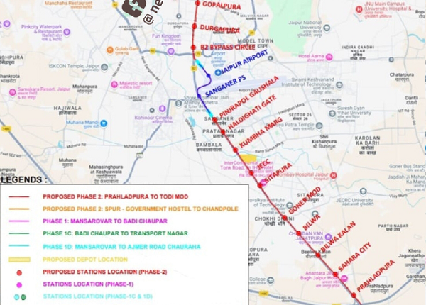 13 Bidders for Jaipur Metro Phase 2’s First Civil Contract 2C-01 - The ...